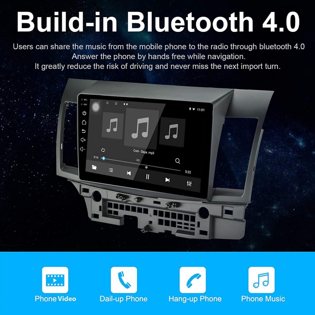 Android Car Stereo Mitsubishi Lancer 2008 to 2017 - XY AUTO STEREO